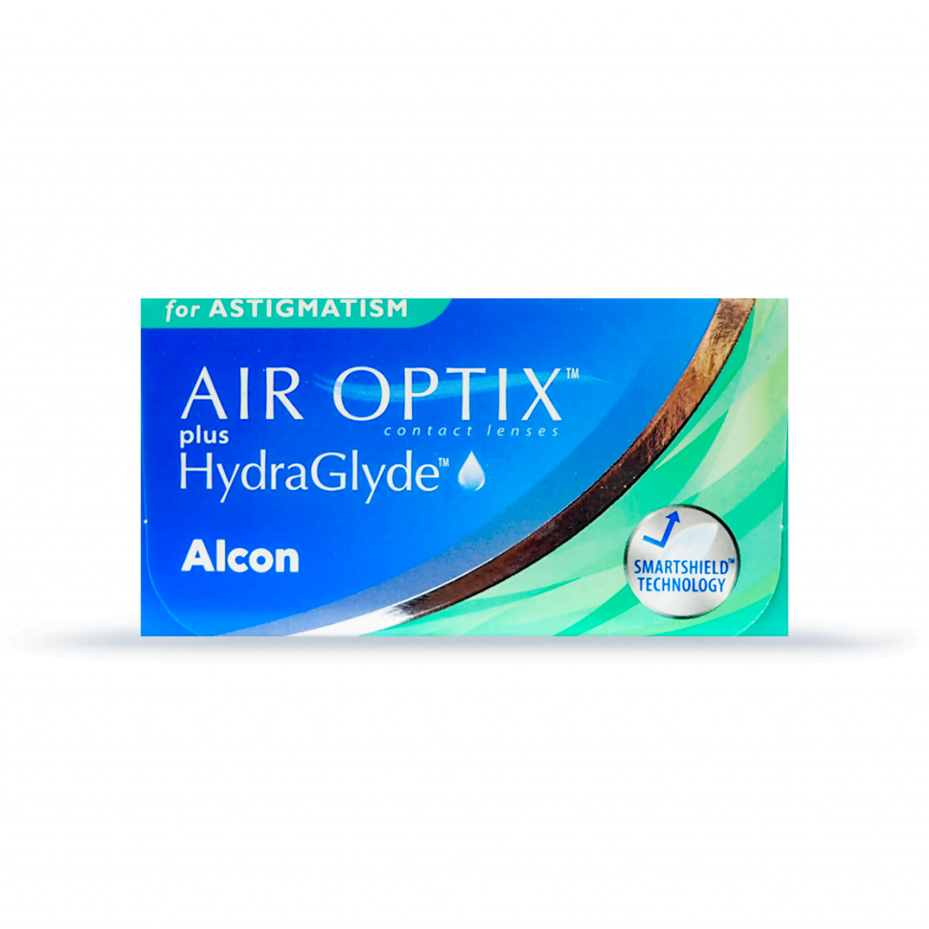 Air Optix Plus HydraGlyde for Astigmatism 3pk - Opticalens